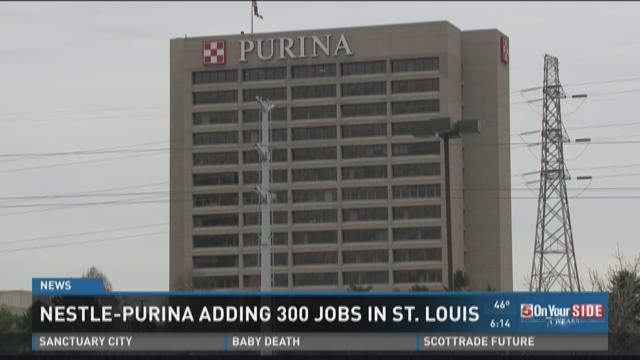 Nestle-Purina adding 300 jobs in St. Louis | KSDK.com Nestle-Purina adding 300 jobs in St. Louis | KSDK.com